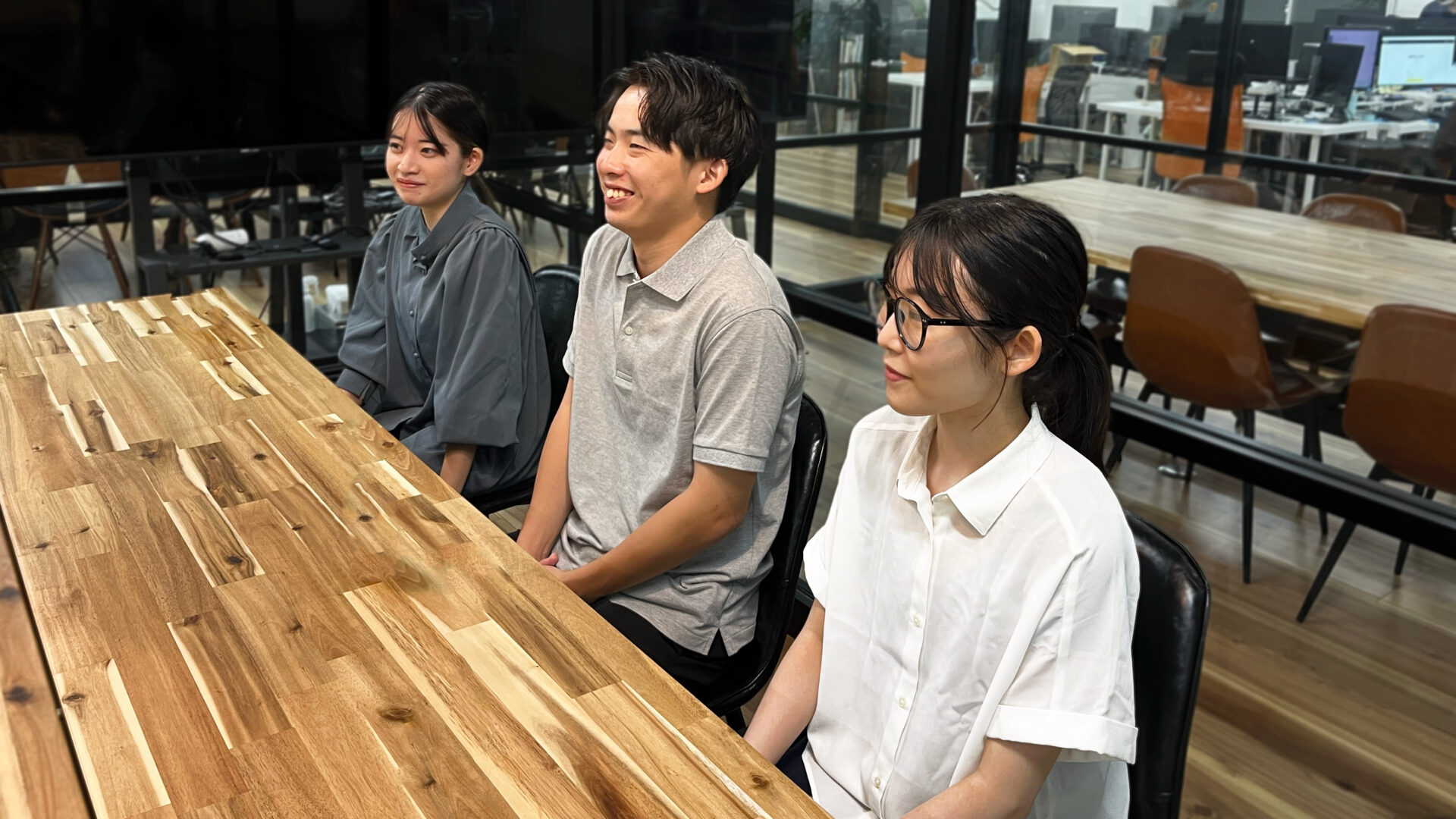 2024内定者インタビュー | bees studio